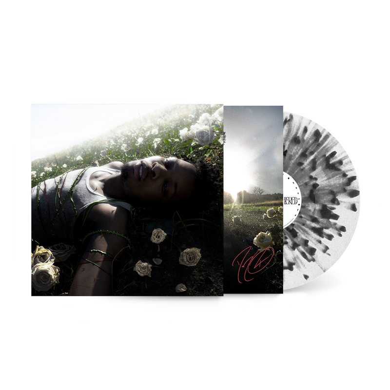 WITHERED Exclusive Vinyl - White with Black Splatter (Signed) - d4vd ...