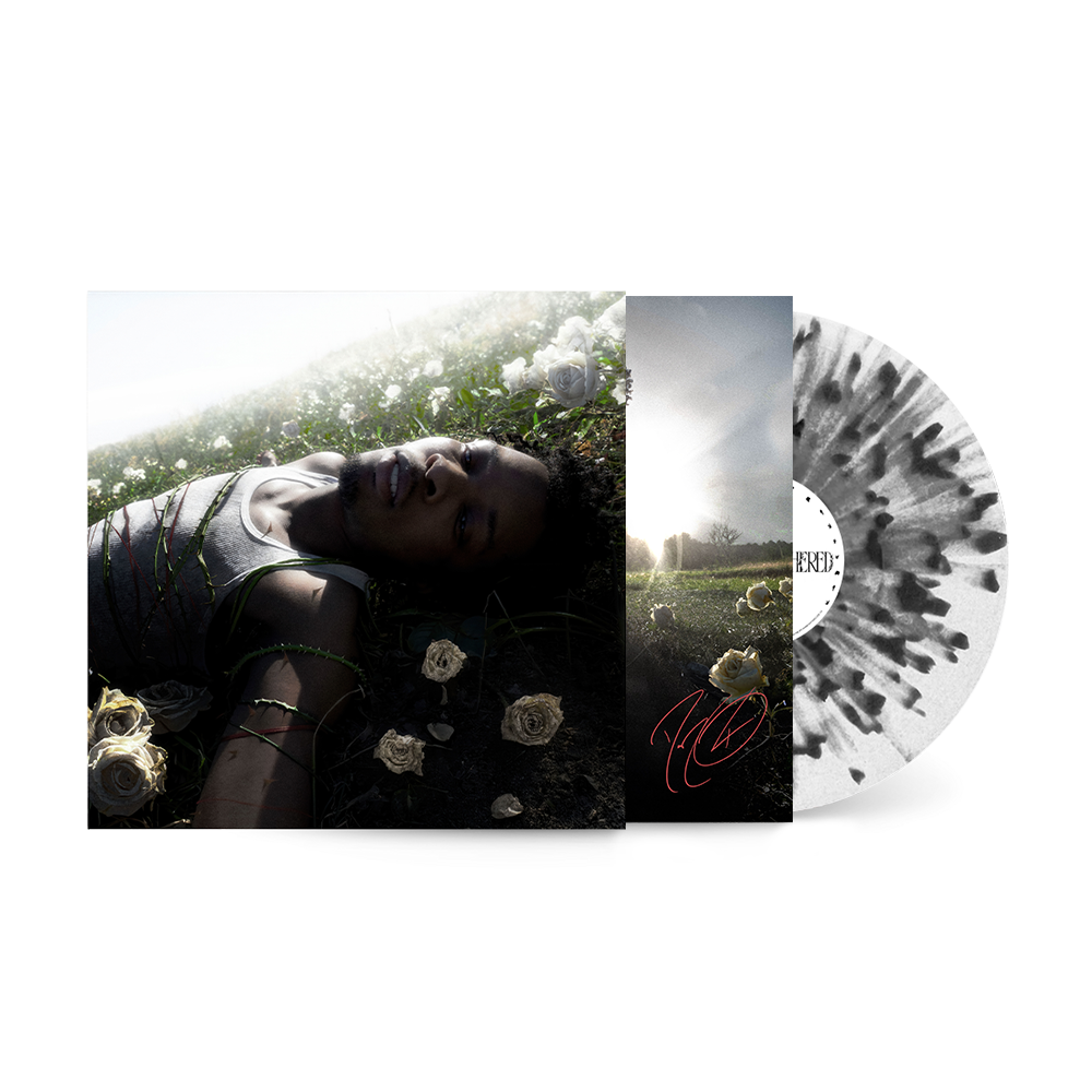 WITHERED Exclusive Vinyl - White with Black Splatter (Signed) - d4vd ...